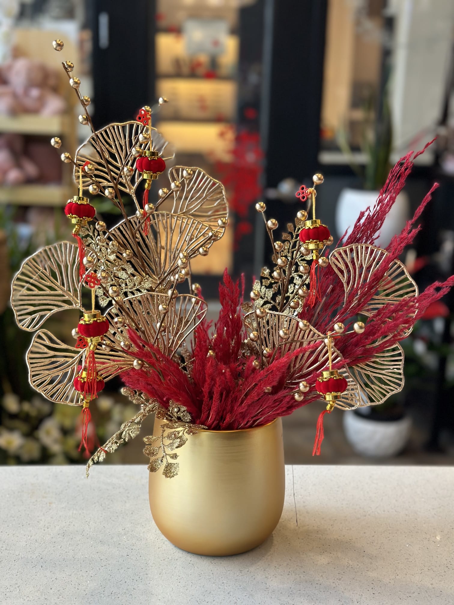 Golden Prosperity Blooms | Flower Delivery Toronto | Flower Shop ...